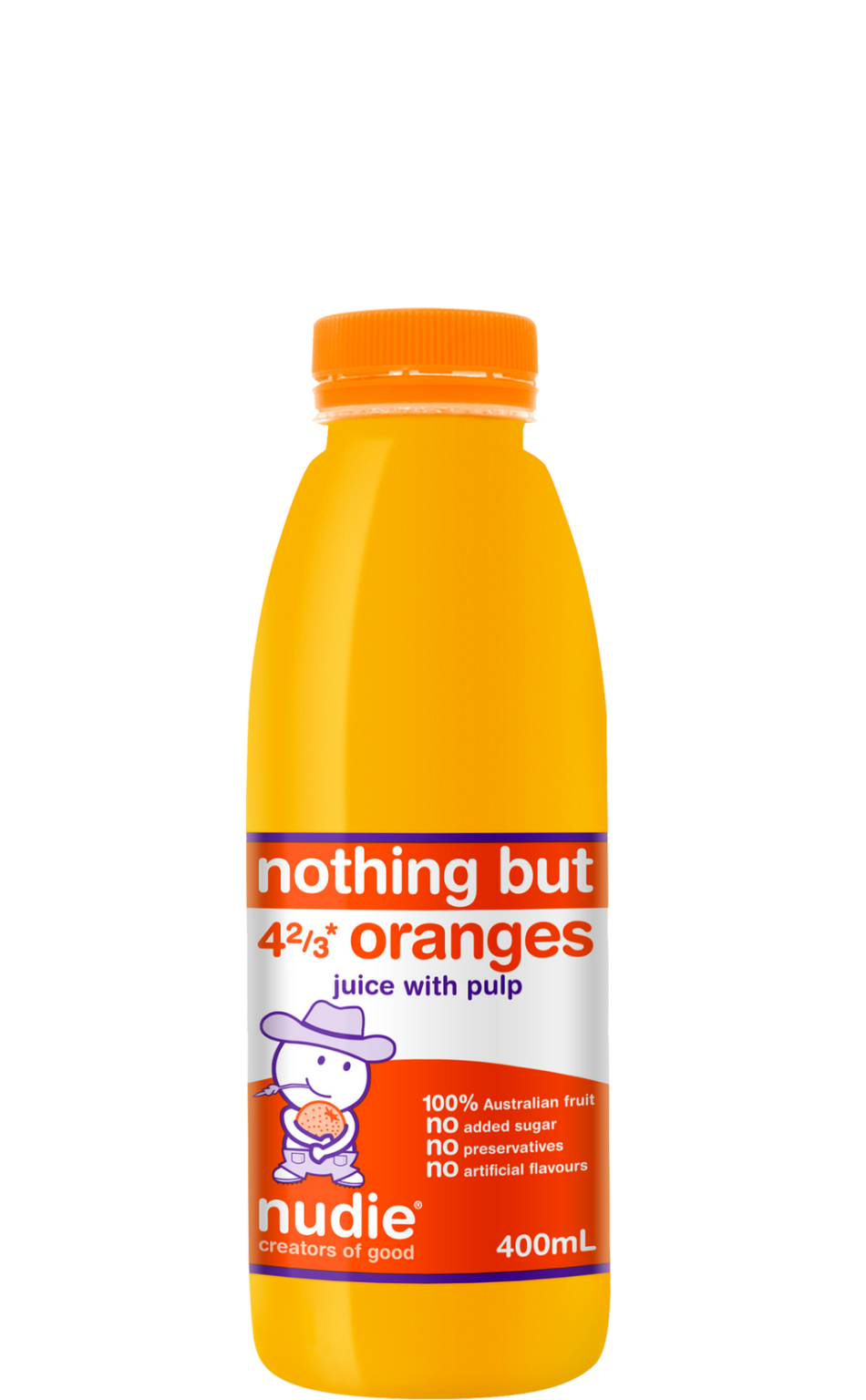 100% juice with no nasties | nudie, creators of good